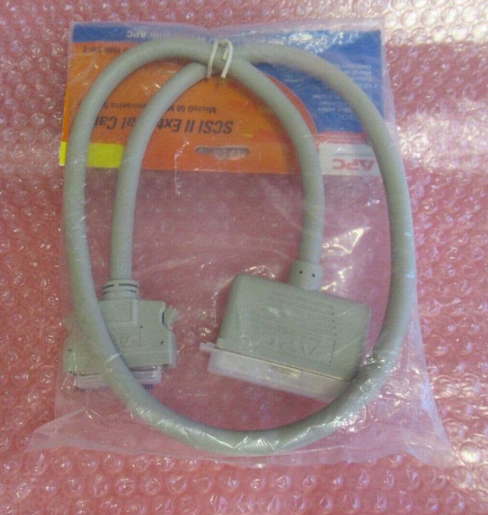 New APC 1686-1M-E External SCSI Cable 1M 50 Pin Centronics Male To HD ...