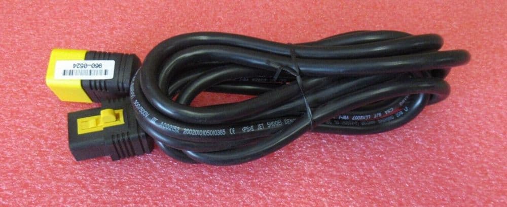 New APC AP8760 3M Power Cable Locking C19 To C20 Male To Female