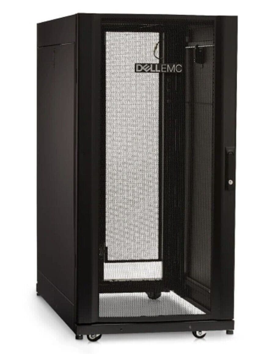 New APC Dell AR3104X717 Netshelter SX 24U Server Rack Enclosure Cabinet ...