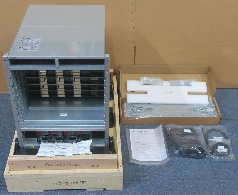 NEW Arista DCS-7308 7300 Series 8-Slot Switch Chassis 4x PWR-3KT-AC-RED ...