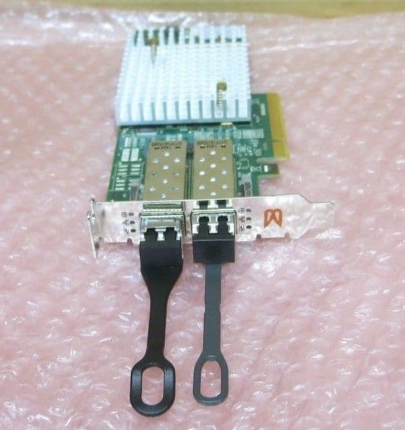 New Brocade 18602 Dual Port 2x 16GB SFP Host Bus Adapter HBA PCI-E 80 ...