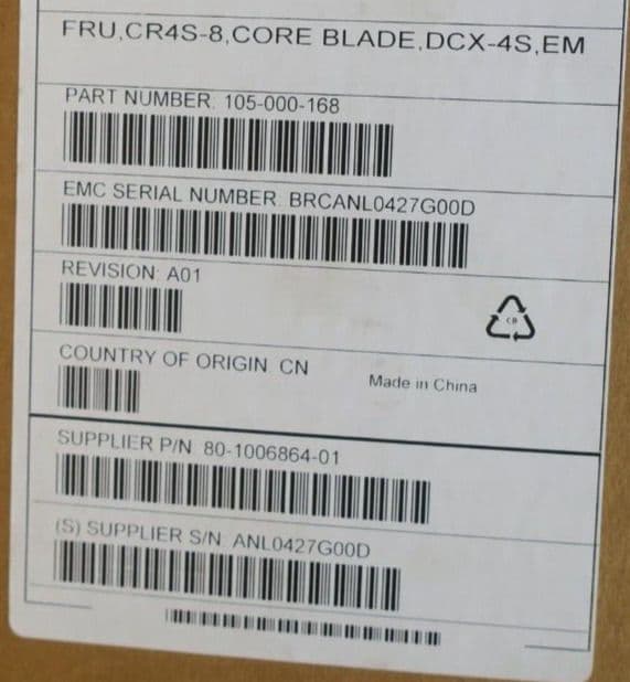 New Brocade CR4S8 SAN Switch Director Processor Core Blade 105-000-168 ...