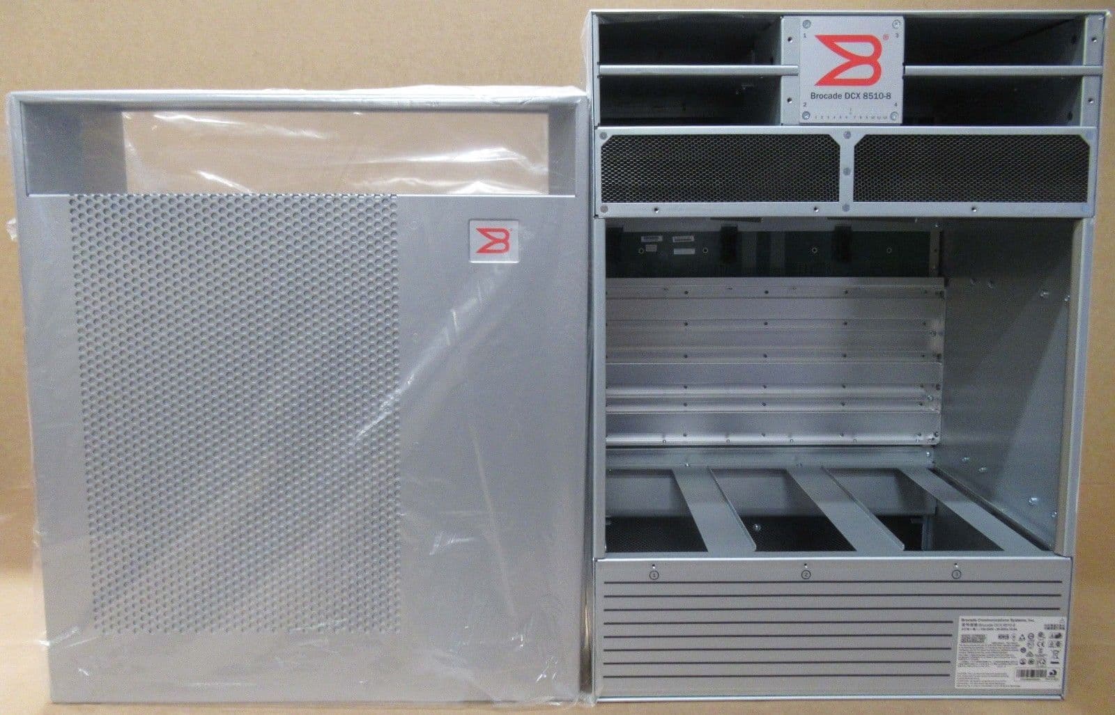 New Brocade DCX8510-8 Backbone Chassis Backplane Front Bezel 80-1006899-02