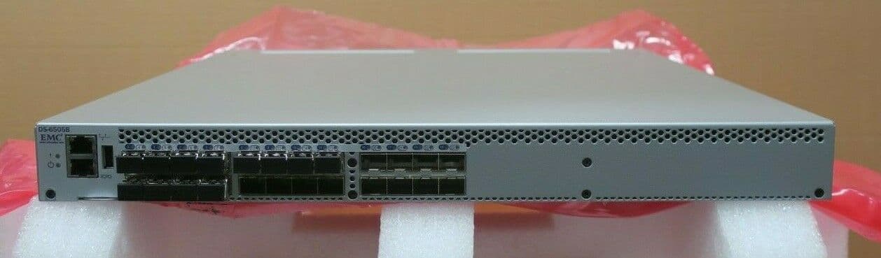 NEW Brocade EMC 6505 DS-6505B 16Gb FC SFP Switch 12-Ports Active 80 ...
