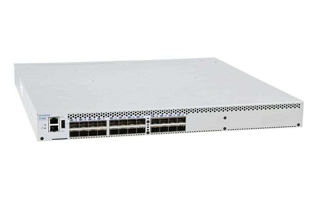 NEW Brocade EMC 6505 DS-6505B 16Gb/s FC SFP Switch 12-Port Active 80 ...