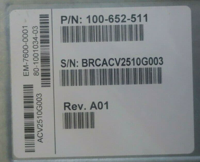 NEW Brocade EMC AP-7600B 16x 4Gb SFP FC Fabric Application Switch 100 ...