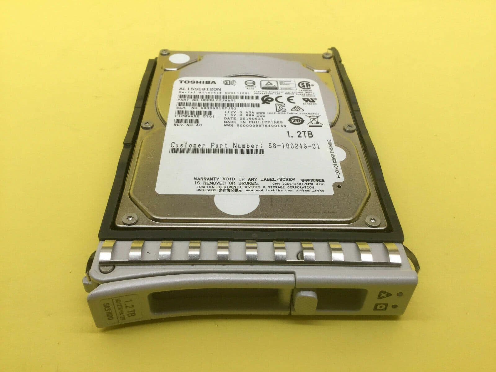 NEW CISCO 1 2TB SAS 10k 12G 2 5" UCS-HD12TB10K12N UCS Hard Disk Drive ...