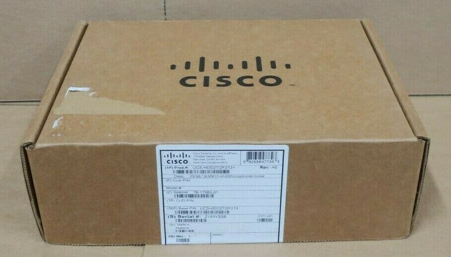 New Cisco 2TB 7 2k 3 5" 6Gb/s SAS Enterprise LFF Hard Drive HDD UCS ...