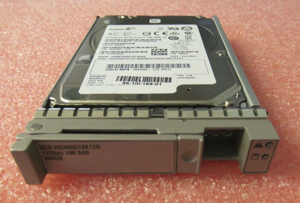 New Cisco 300GB 2 5" SAS 12GB/s 10K 128MB HDD UCS-HD300G10K12G for UCS ...