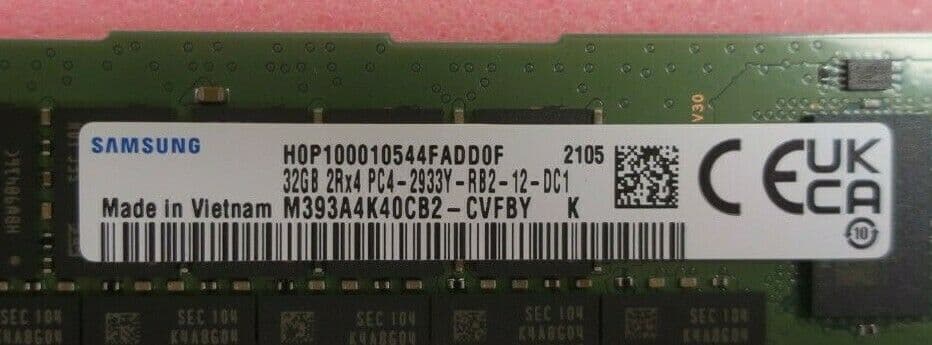 NEW Cisco 32GB 2Rx4 PC4-23400 DDR4-2933 RAM Memory UCS-MR-X32G2RT-H 15 ...
