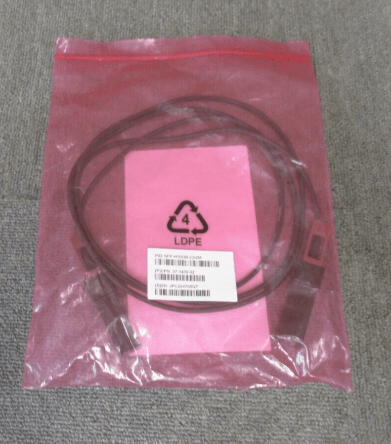 New Cisco 37-1430-02 SFP-H10GB-CU2M 2M SFP Passive Direct Attach Copper ...