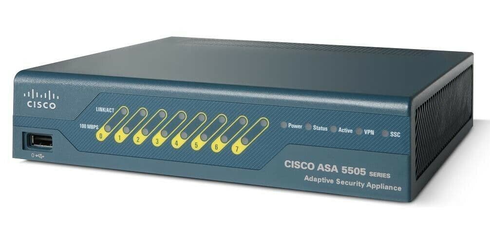 New Cisco ASA5505-SEC-BUN-K9 Adaptive Security Network Firewall Router ...