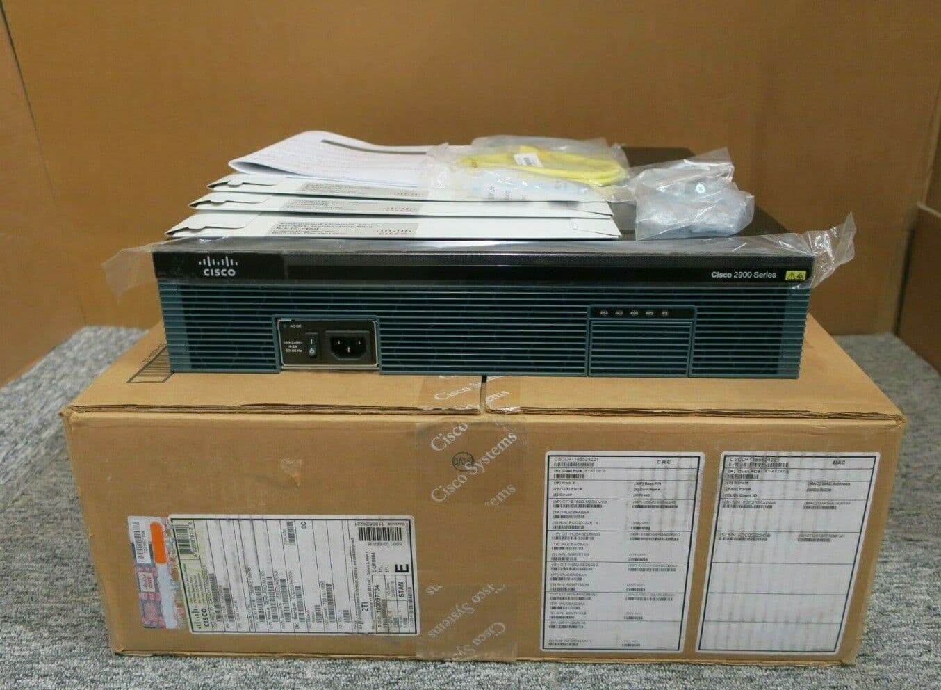 NEW Cisco BE6S-BRI-M2-K9 BE6000S IP Phone Server Router Gateway ...