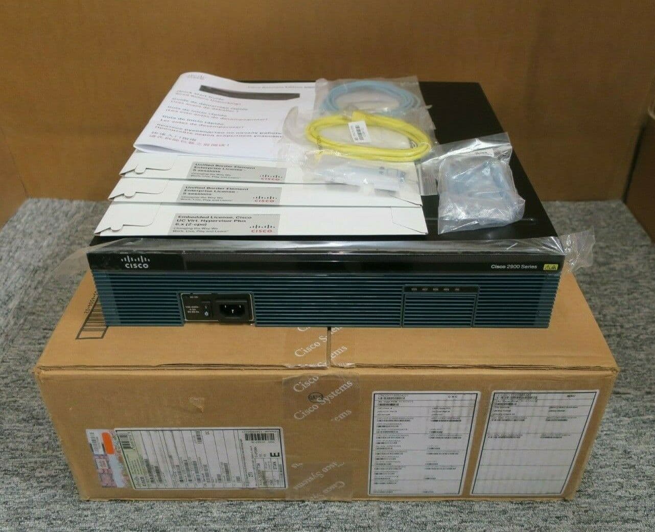 NEW Cisco BE6S-BRI-M2-K9 BE6000S IP Phone Server Router Gateway ...