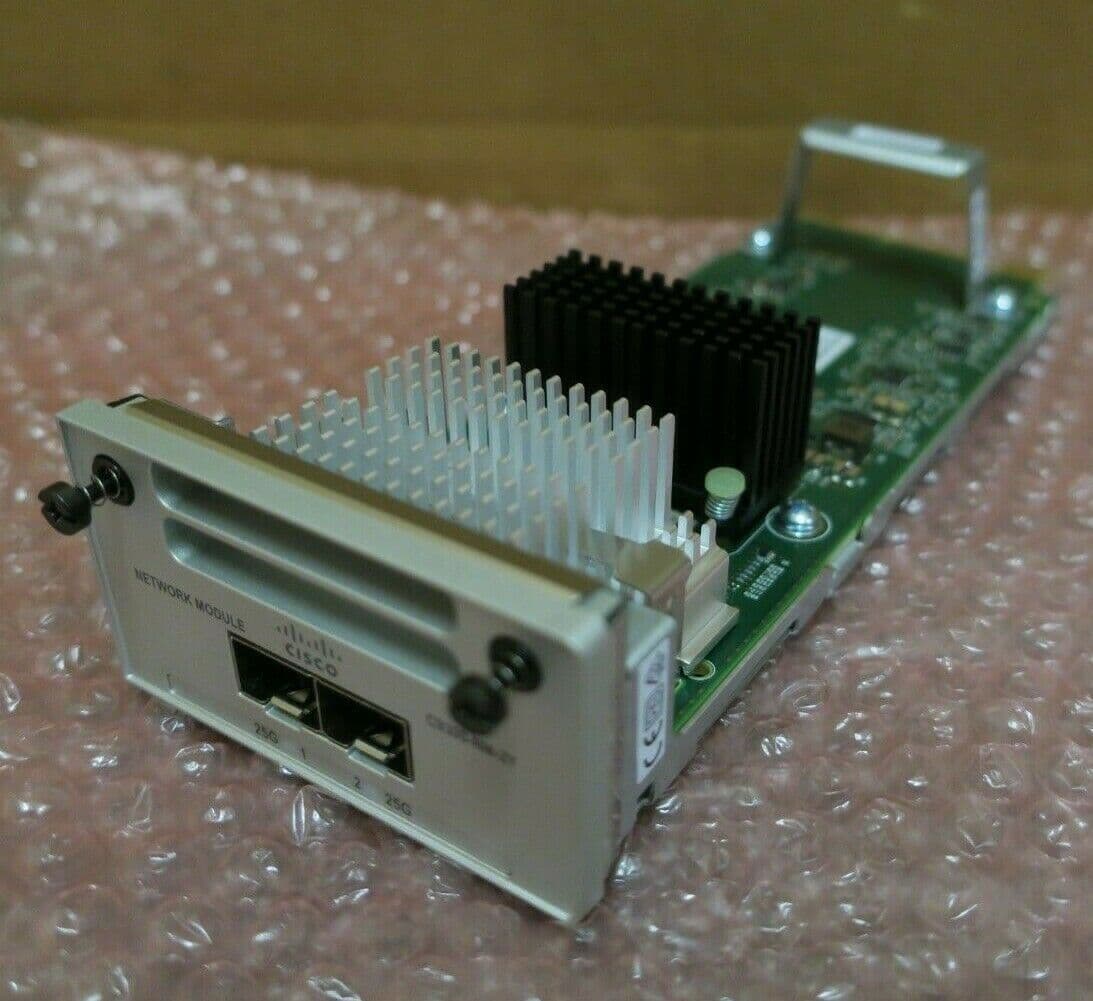 NEW Cisco C9300-NM-2Y 2 x 25G Network Uplink Module for Catalyst 9300 ...