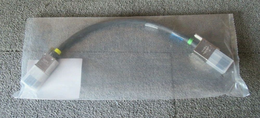 New Cisco CAB-SPWR-30CM 37-1122-01 Power Stack Cable 30CM fr 3750X 3850 ...