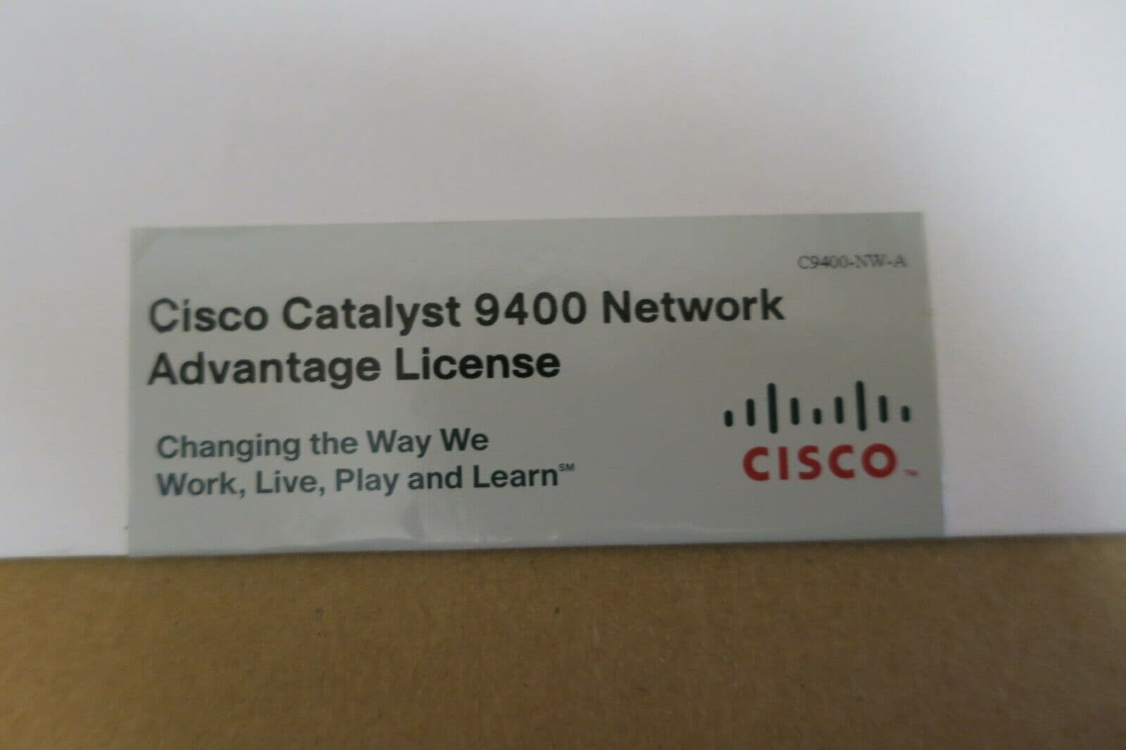 NEW - Cisco Catalyst 9400 Series Chassis Network Advantage License ...