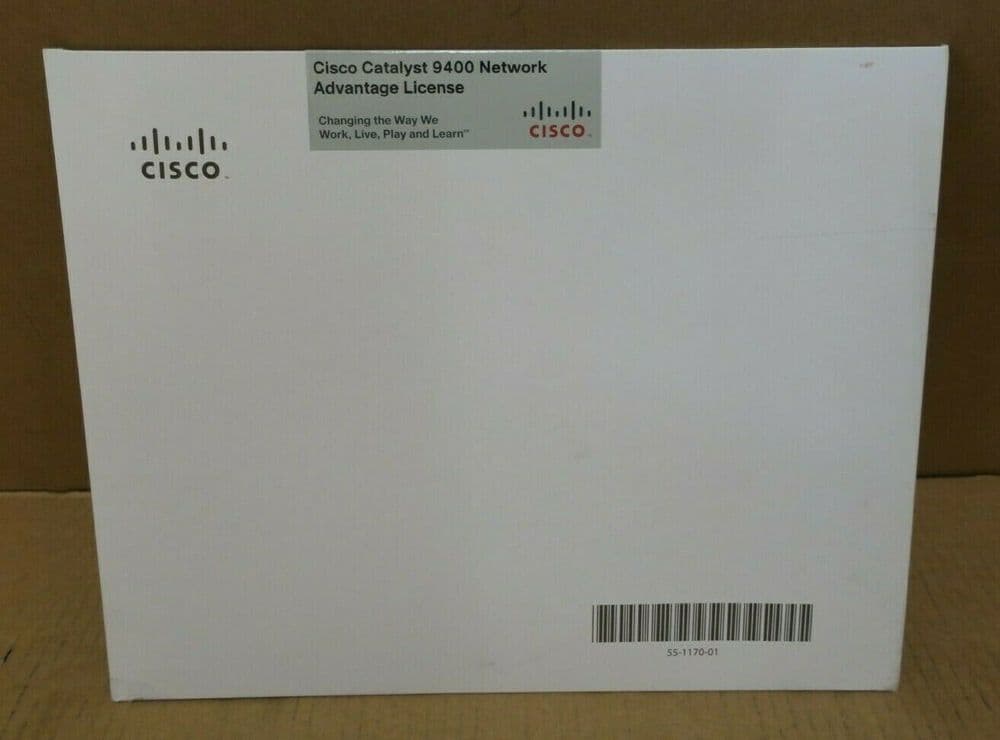 NEW - Cisco Catalyst 9400 Series Chassis Network Advantage License ...