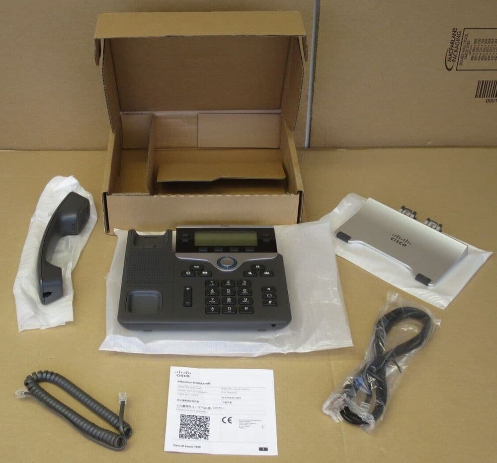 New Cisco CP-7841-K9 Unfied IP UC Phone 7841 VoIP Business Telephone ...