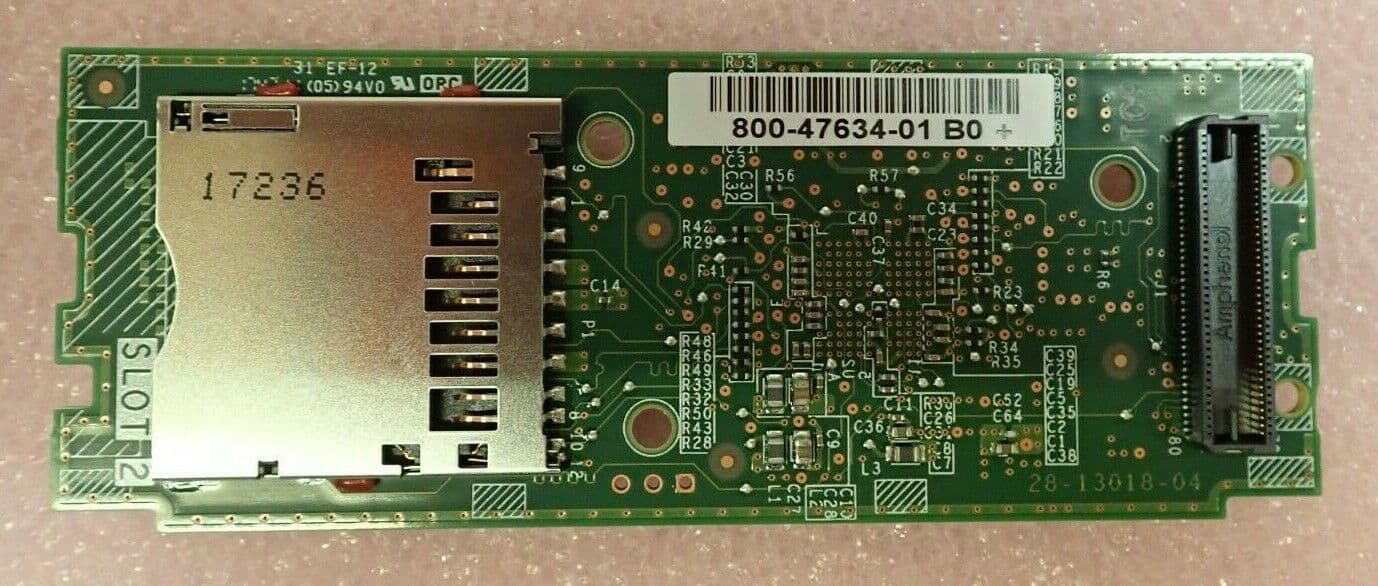 New Cisco Dual SD Card Reader 73-17925-04 2x 32GB SD Card 16-4389-02 ...