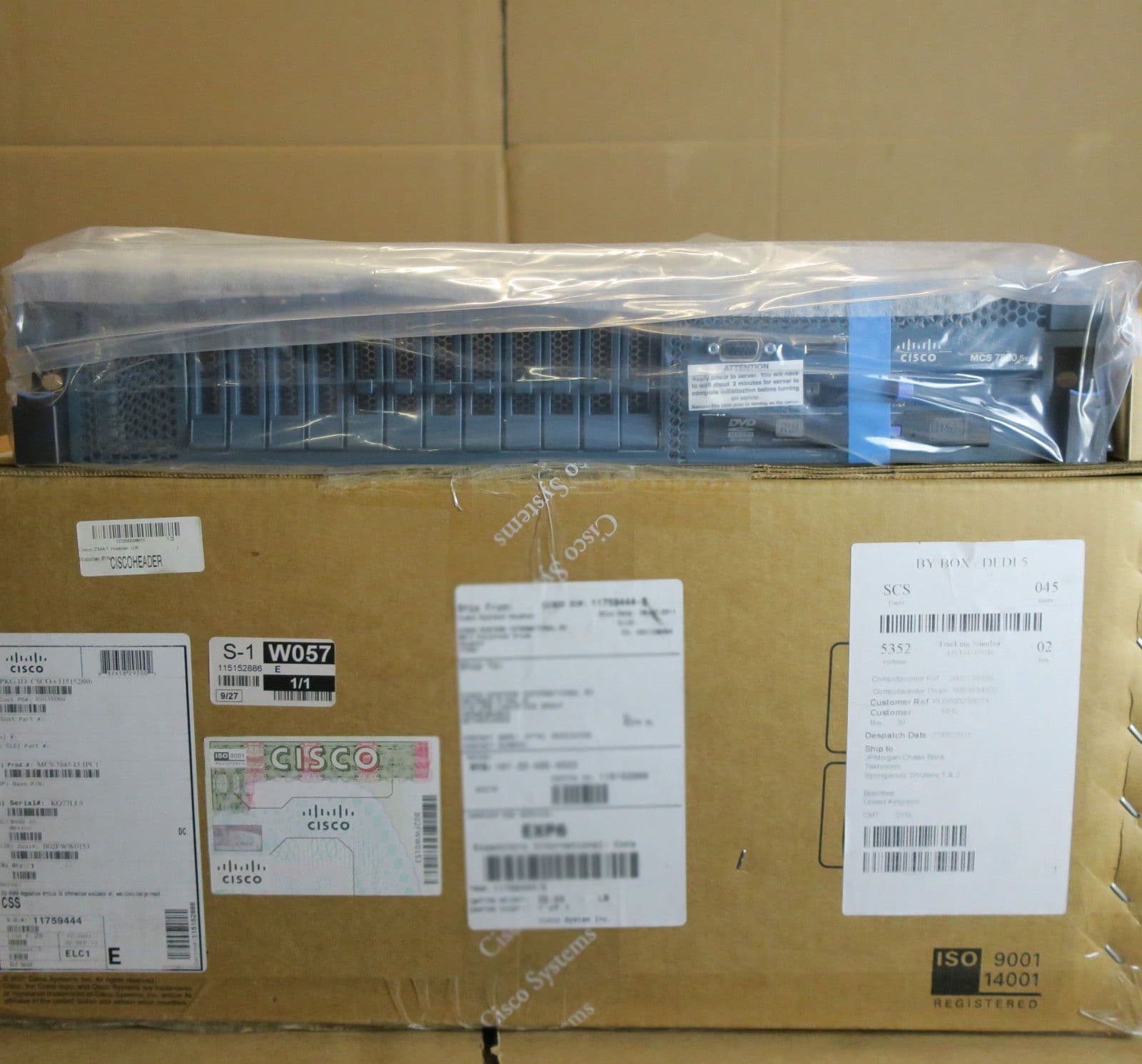 NEW Cisco MCS-7845I3-K9-CMC2 - 4 x 146GB 6GB RAM Media Convergence Server