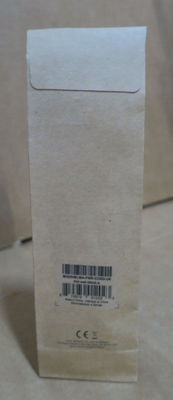 NEW Cisco Meraki MA-PWR-CORD-UK 3 Metre IEC C13 to UK Power Mains Plug ...