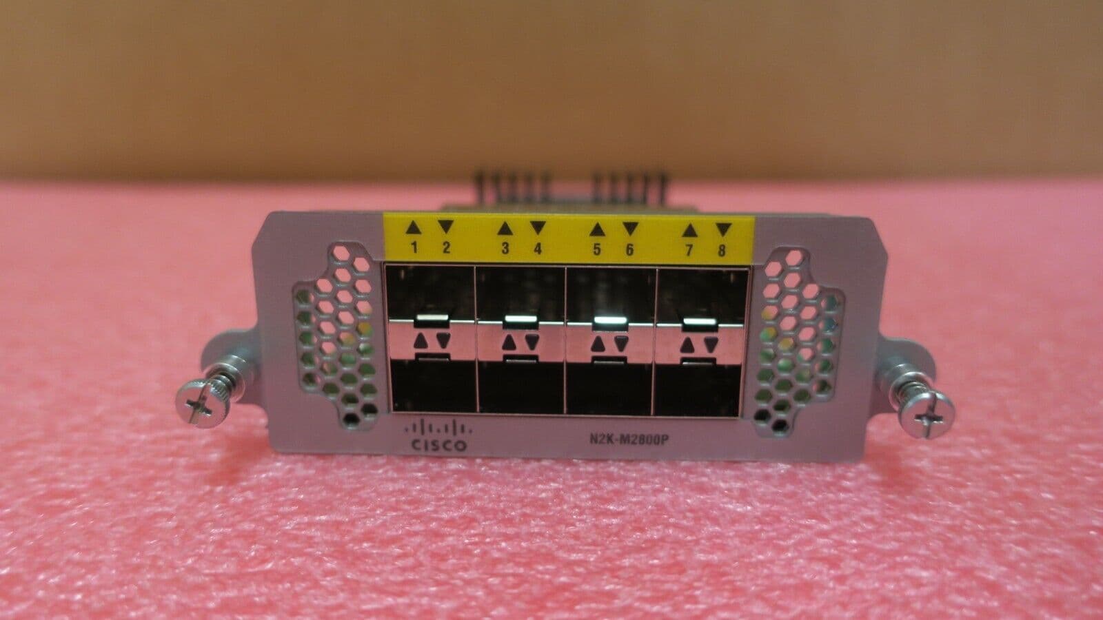 NEW Cisco Nexus N2K-M2800P Fabric Extender 8-Port SFP Uplink 10G Module ...