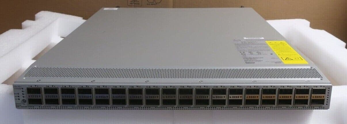 NEW Cisco Nexus N9K-C9336C-FX2 9300-FX2 36x 40/100Gbps QSFP28 Port 1U Switch