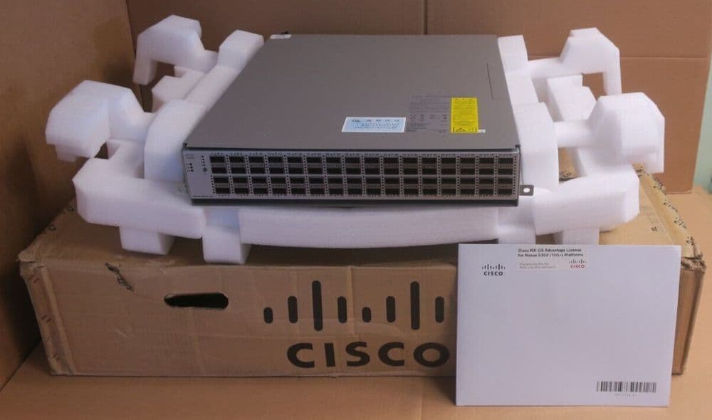 NEW Cisco Nexus N9K-C9364C-GX 64x 40/100Gbps QSFP28 2U Switch Advantage ...