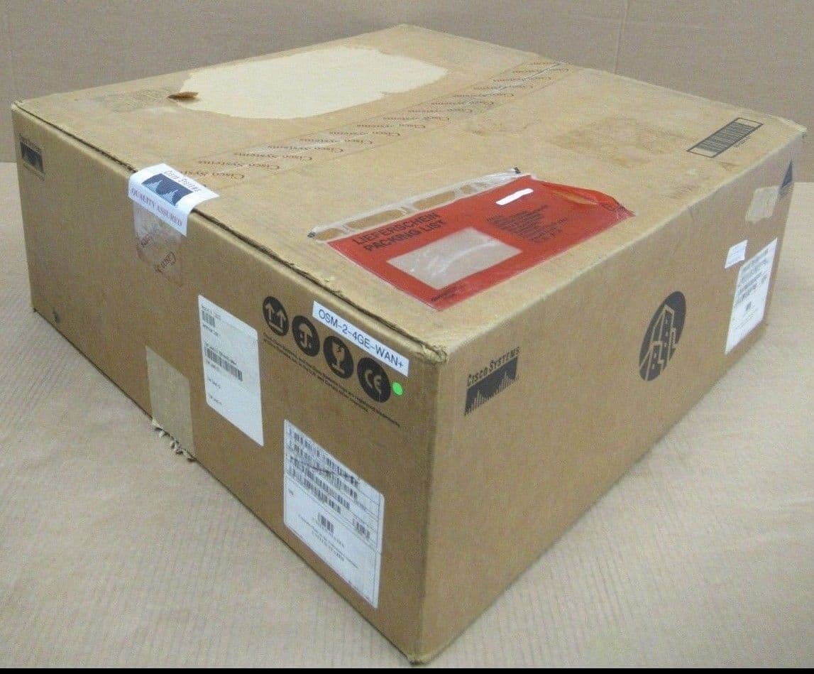 NEW Cisco OSM-2 4GE-WAN Enhanced Optical Service Module 4 Port GE Wan/2 ...
