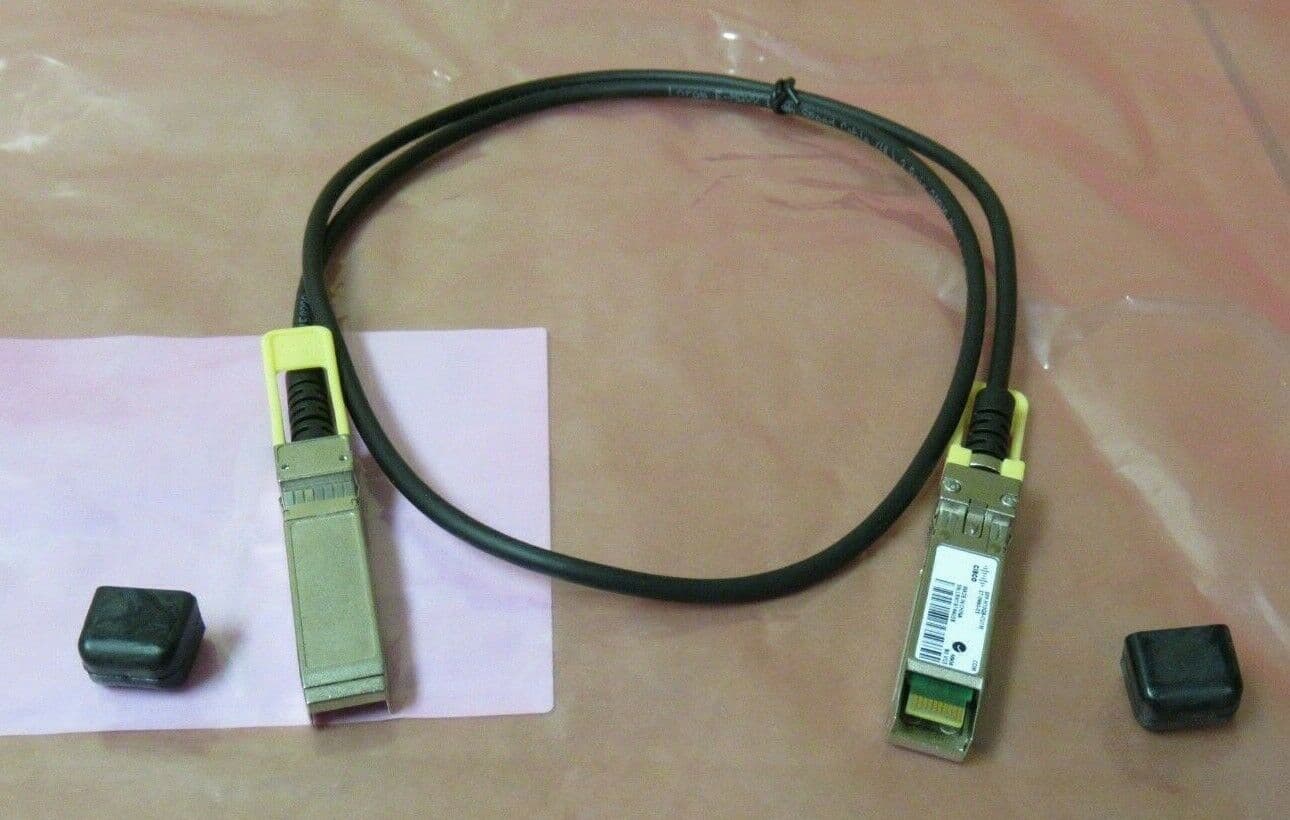 NEW Cisco SFP-H10GB-CU1M 10GB 1M SFP Direct Attach Twinax Copper 37-0960-03