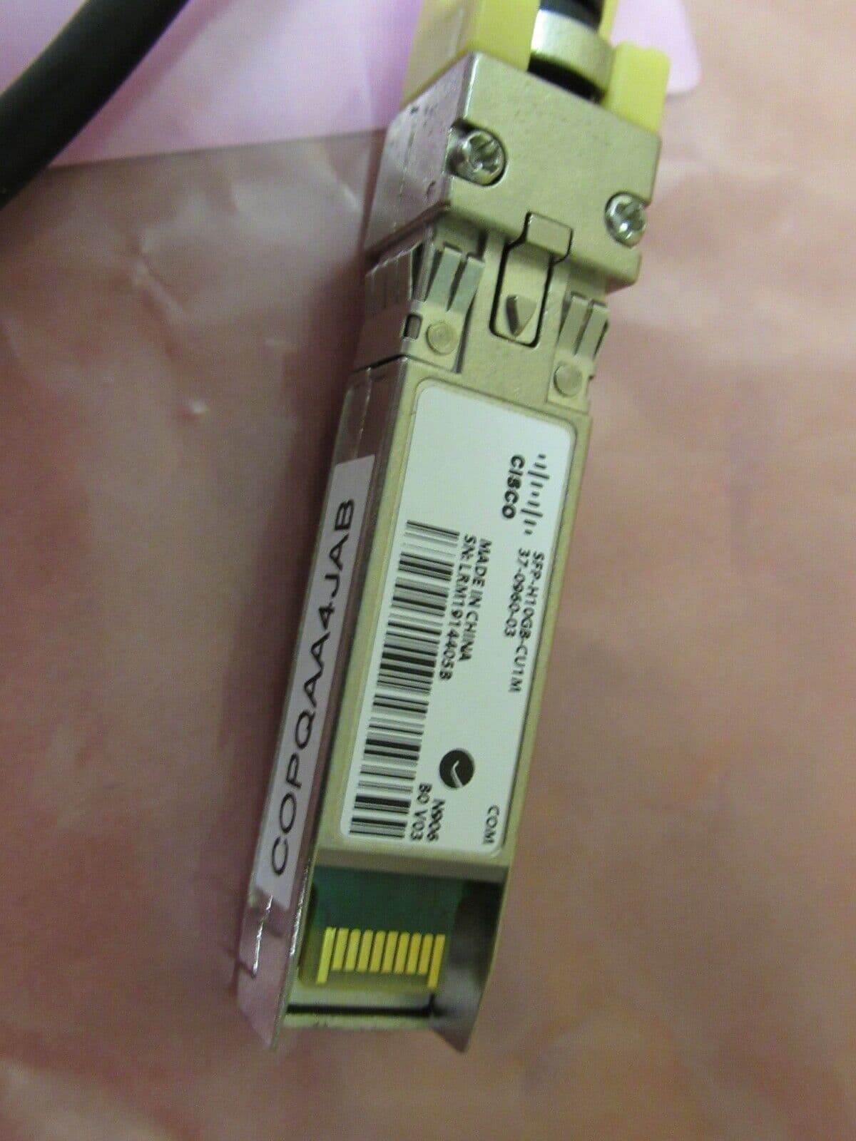 NEW Cisco SFP-H10GB-CU1M 10GB 1M SFP Direct Attach Twinax Copper 37-0960-03