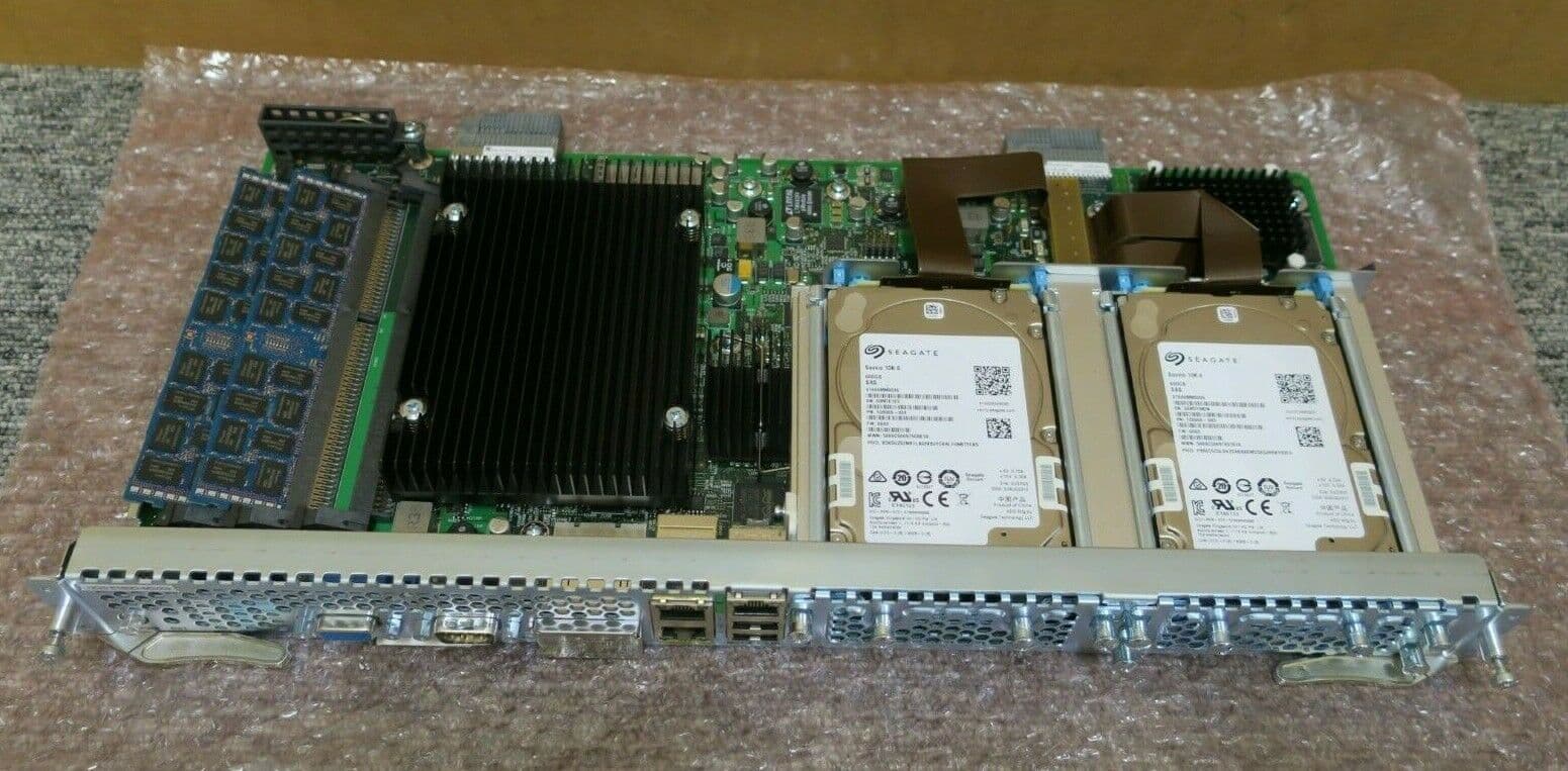 NEW Cisco UCS-E160D-M2/K9 Blade Server Module 32Gb Ram 3 x 600Gb 10K HDD
