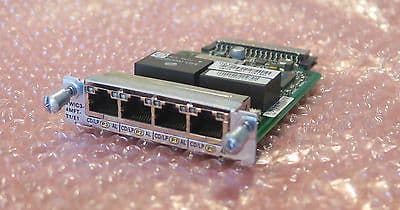 NEW Cisco VWIC3-4MFT-T1/E1 4-Port T1/E1 Multiflex Trunk Voice WAN Interface