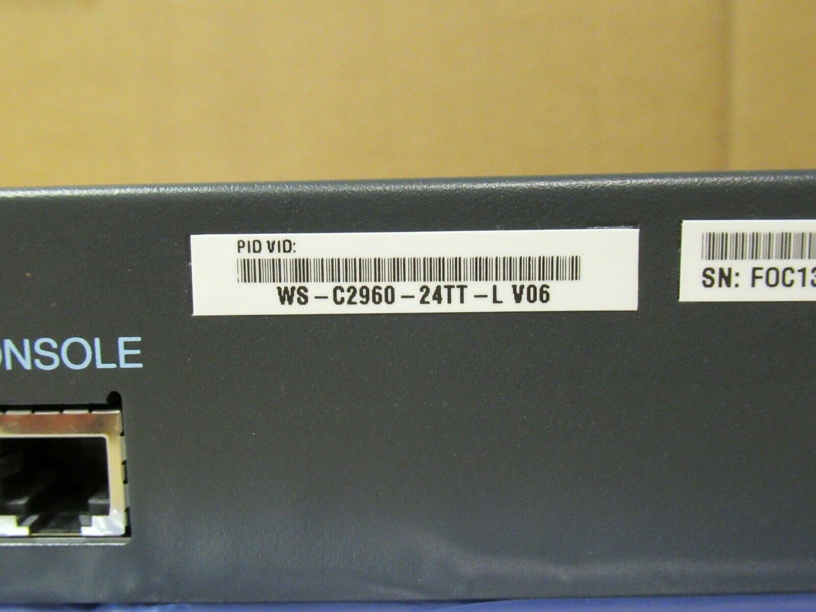 New Cisco WS-C2960-24TT-L Catalyst 2960 Series 24-Port Ethernet Network Switch