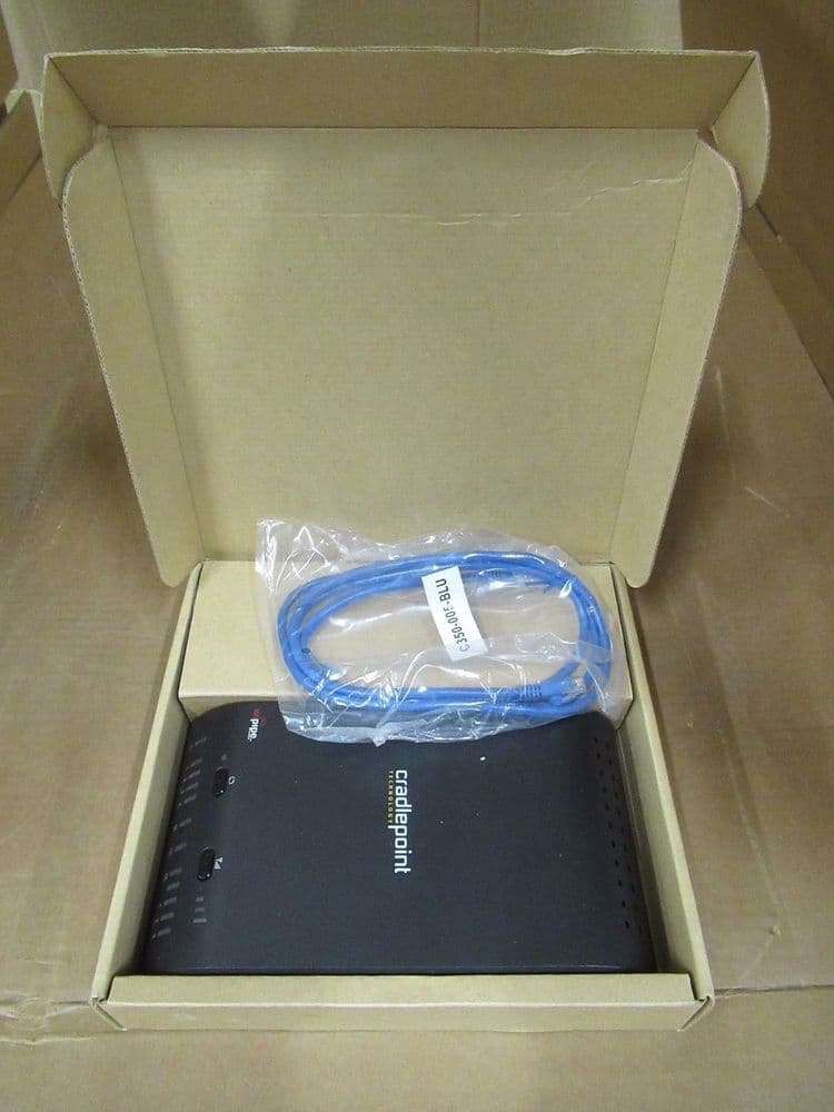 New Cradlepoint MBR1200 Mobile Mission Critical Broadband Router 10/100 ...