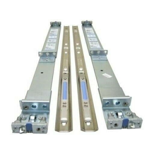 New Dell 0C597M C597M 2/4 Post 1U Static Rackmount Rack Rails For R210 ...