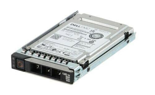 NEW Dell 1 92TB 2 5" SAS 12Gb RI Hot-Plug SSD KPM6XRUG1T92 4CN85 14G Caddy