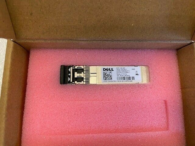NEW Dell 10GB 850nm FC SR 300m SFP Transceiver Module WTRD1 AFBR-709SMZ-FT1
