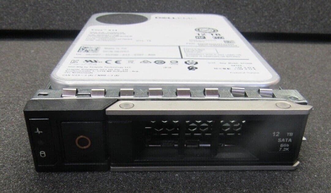 NEW Dell 12TB 7 2K SATA 6G 512e 3 5" HDD ST12000NM0128 8JYD7 14/15th ...