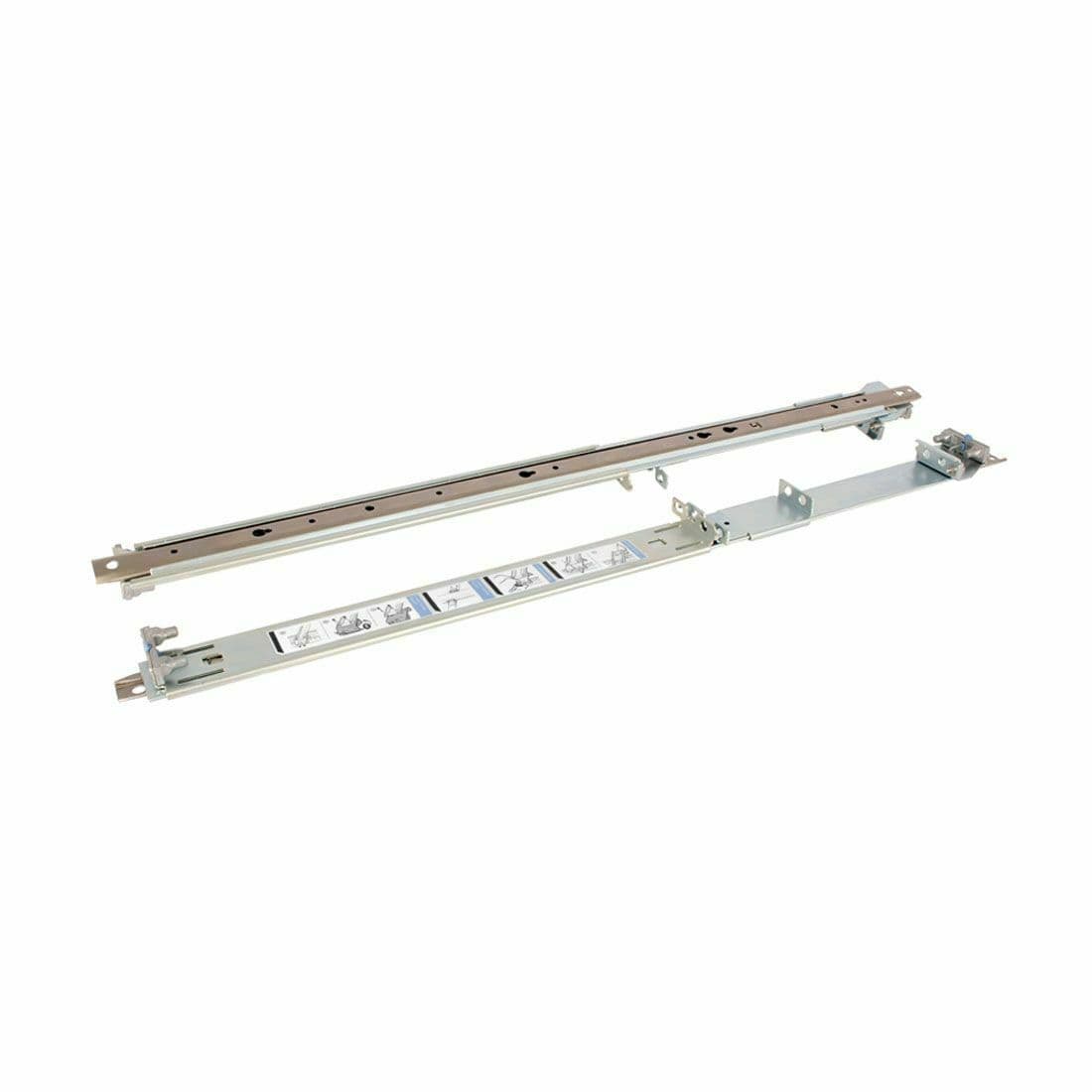 New Dell 1U ReadyRails Static Rails 770-BBIC For PowerEdge R640 R630 ...