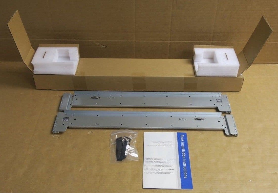 New Dell 1U Sliding Ready Rack Rails for PowerEdge R320 R420 R620 R630 ...