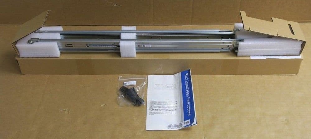 New Dell 1U Sliding Ready Rack Rails for PowerEdge R320 R420 R620 R630 ...