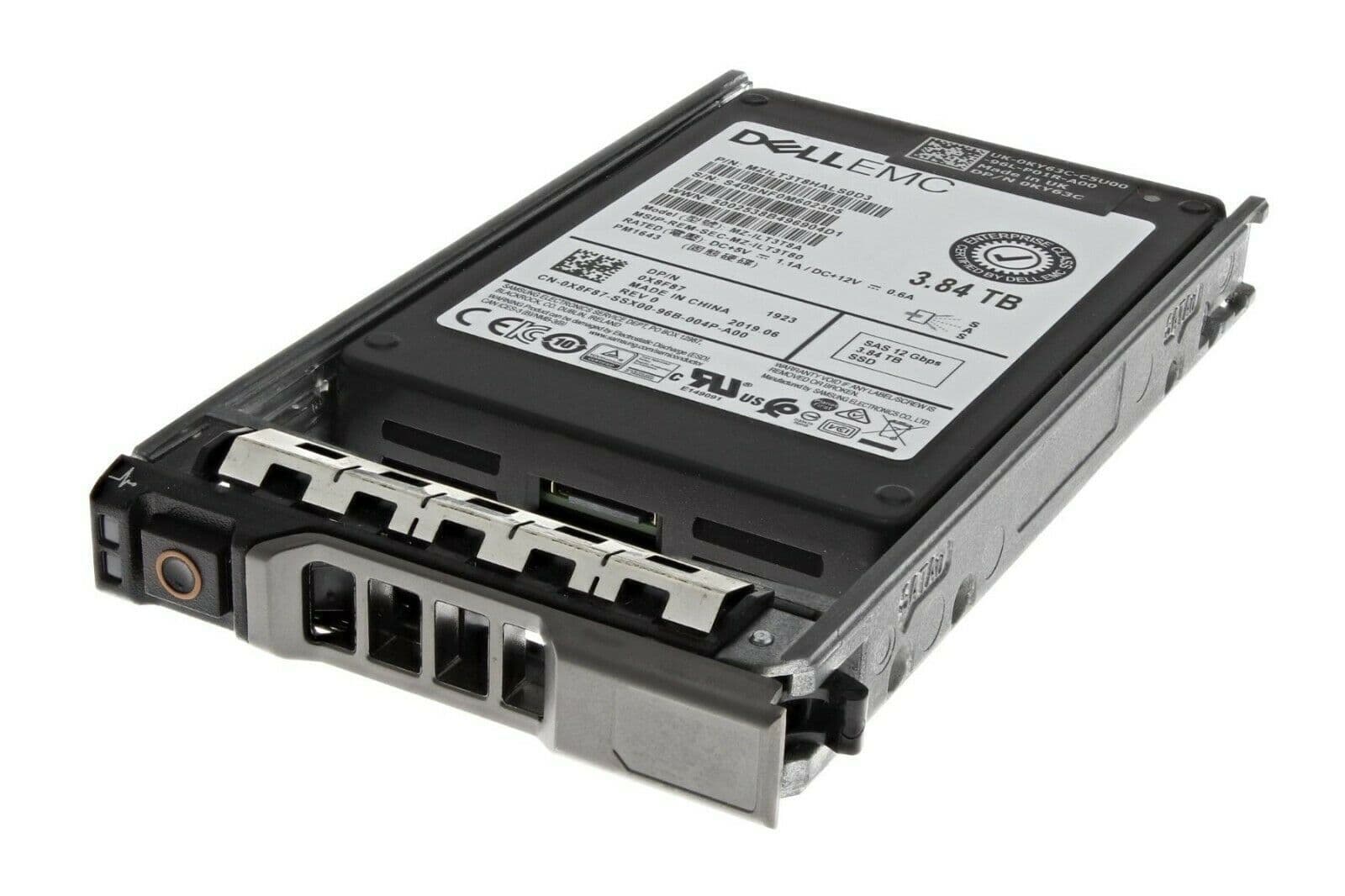 NEW Dell 3 84TB 2 5" SAS 12G RI Solid State Drive SSD X8F87 14th Series ...