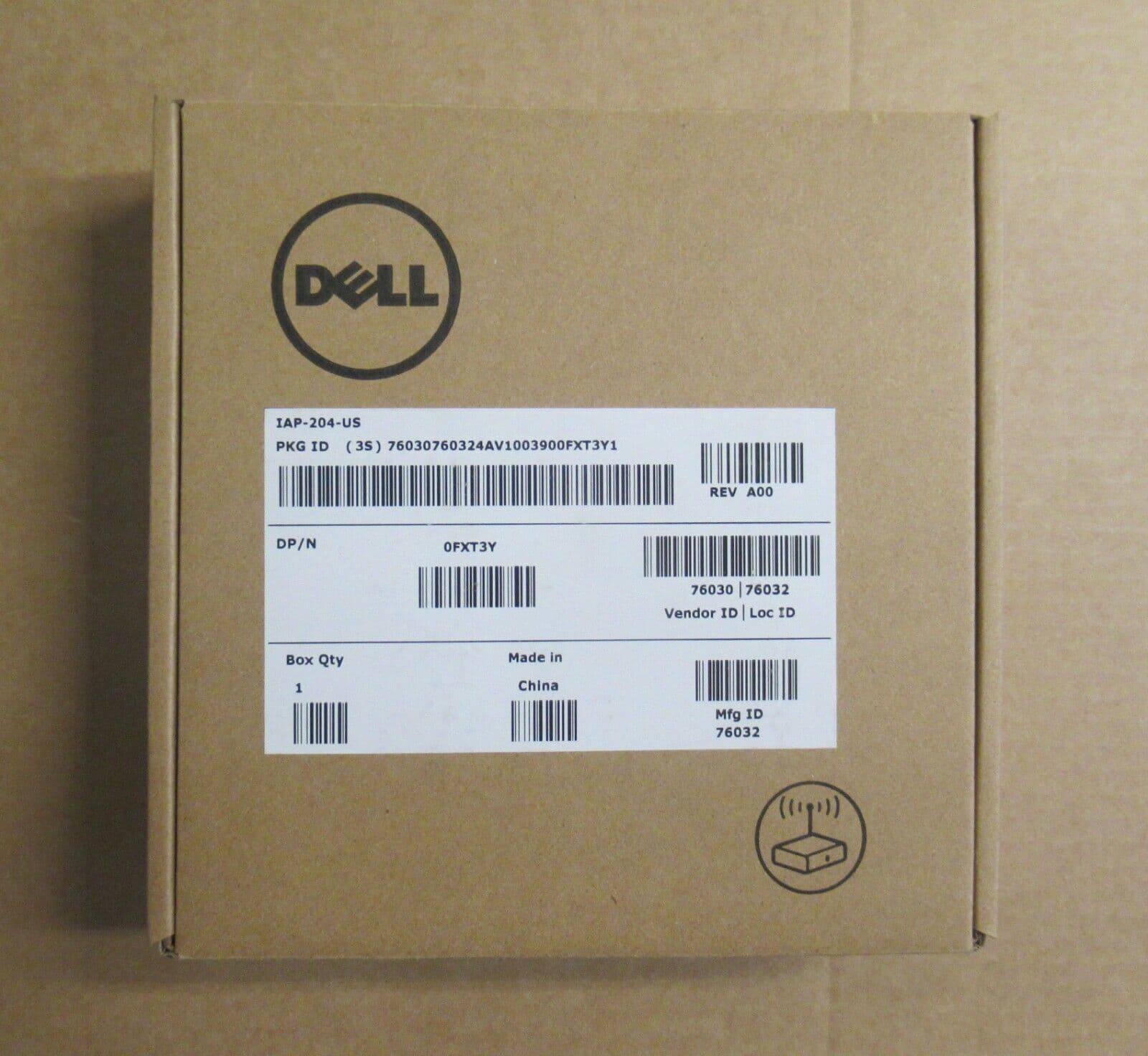 NEW Dell Aruba Networks W-IAP-200 Wireless Instant Access Point FXT3Y ...