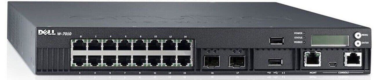 New Dell Aruba W-7010 Mobility Controller 16x 1GBase-T 12xPoE 4x Non ...