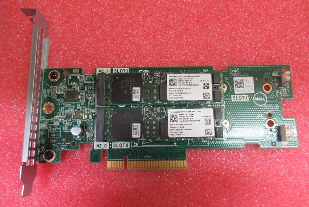 New Dell BOSS-S1 Boot Optimized Server Storage Adapter M7W47 2x 240GB ...