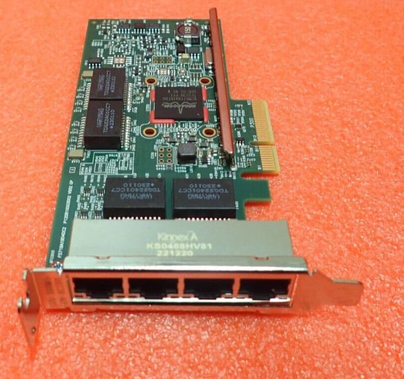 NEW Dell Broadcom 5719 Quad-Port Gigabit Ethernet PCIe 2 0 x4 Network ...