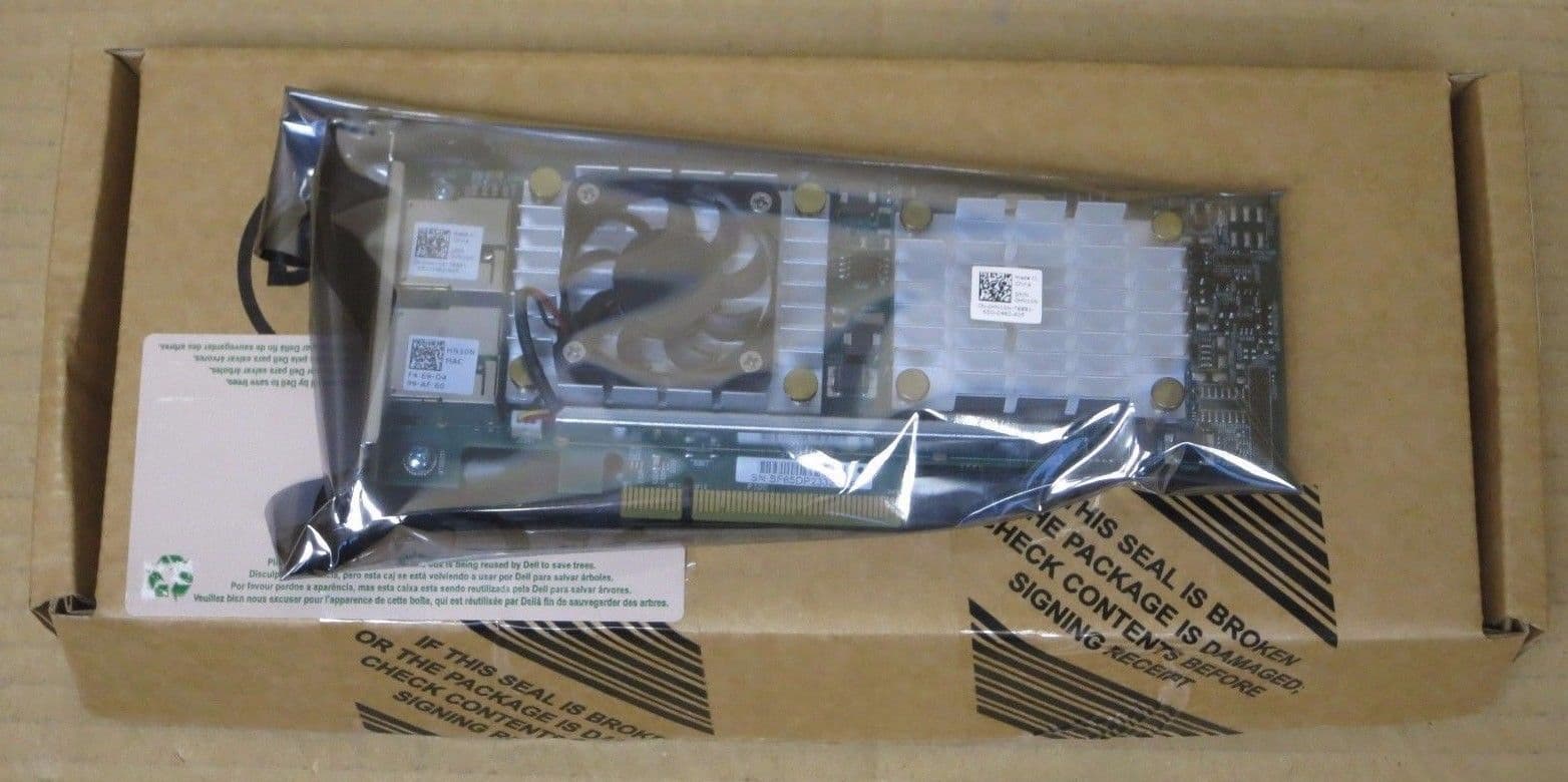 New Dell Broadcom 57810S Dual Port 10GbE BASE-T Ethernet PCIe Adapter ...