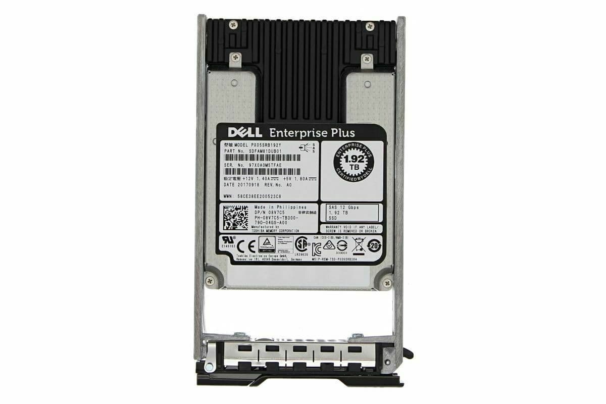 NEW Dell Compellent 1 92TB SAS 12G SSD 2 5" PX05SRB192Y Enterprise Plus ...